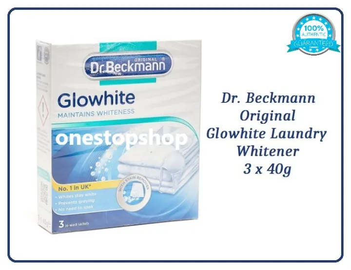 Dr. Beckmann Original Glowhite Laundry Whitener 3 x 40g | Lazada PH