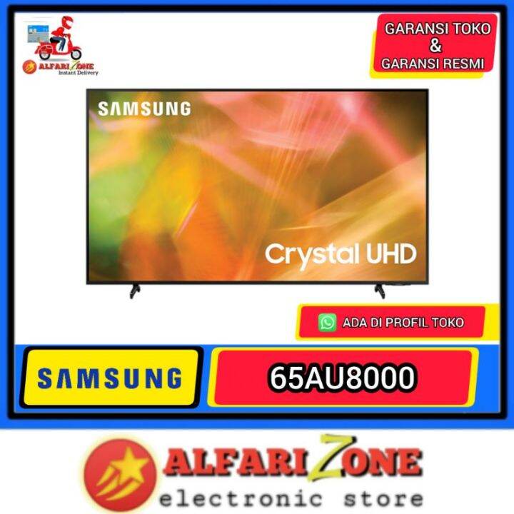 Samsung 65AU8000 Smart TV Samsung 65 4K Crystal UHD UA65AU8000 AU8000 ...