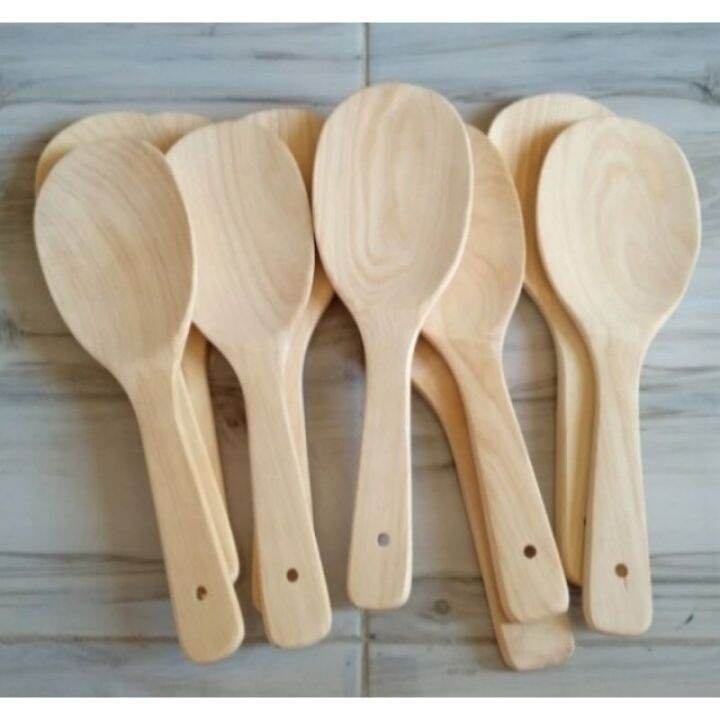 Centong Nasi Kayu Sendok Nasi Wooden Rice | Lazada Indonesia