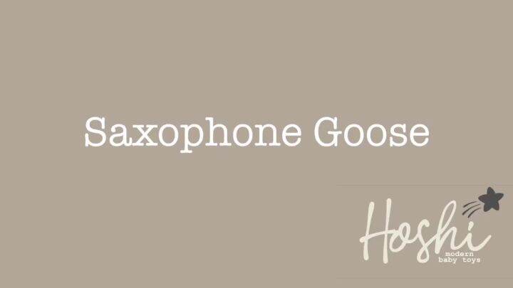 "Saxophone Goose" Educational Interactive Musical Toy for Boy & Girl ...