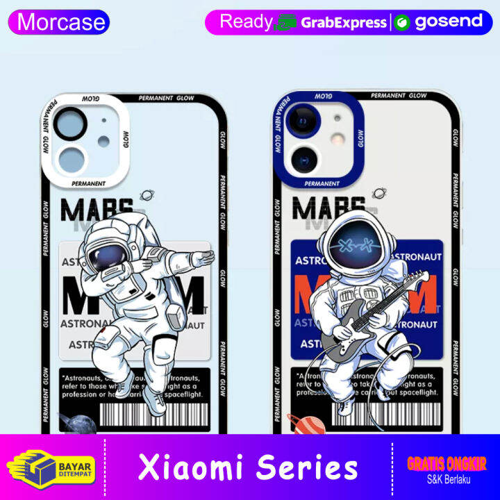 Casing Xiaomi Redmi Note 12 Pro 4G Case Nasa Permanent Glow Transparant ...