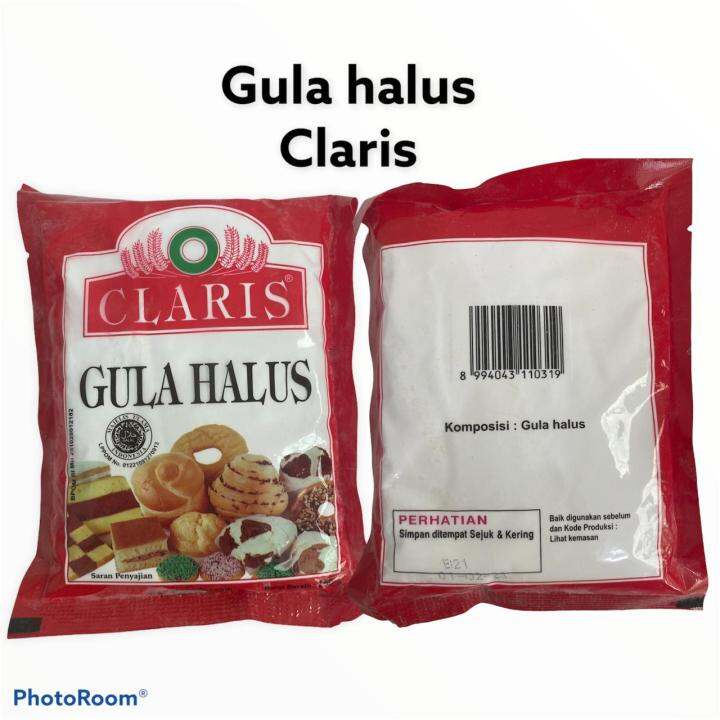 GULA HALUS/ GULA TABUR/GULA DONAT MEREK CLARIS 250 GRAM TERMURAH DAN ...