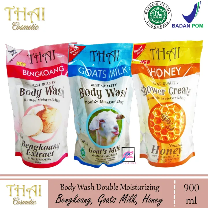THAI Skin Care Body Wash Refill - 900ml / 100ml [Sabun Cair Refill ...
