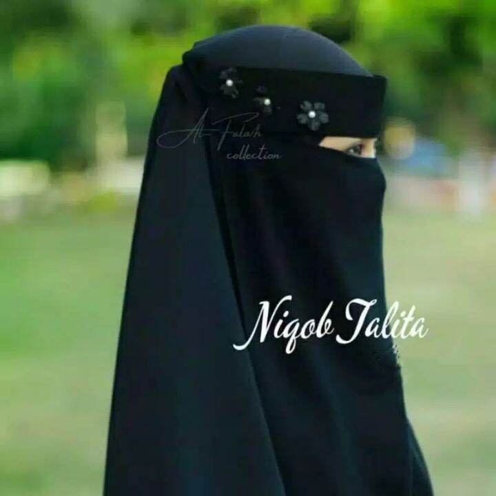 cadar bandana wolfis cadar cantik cadar bunga cadar niqob motif payet ...
