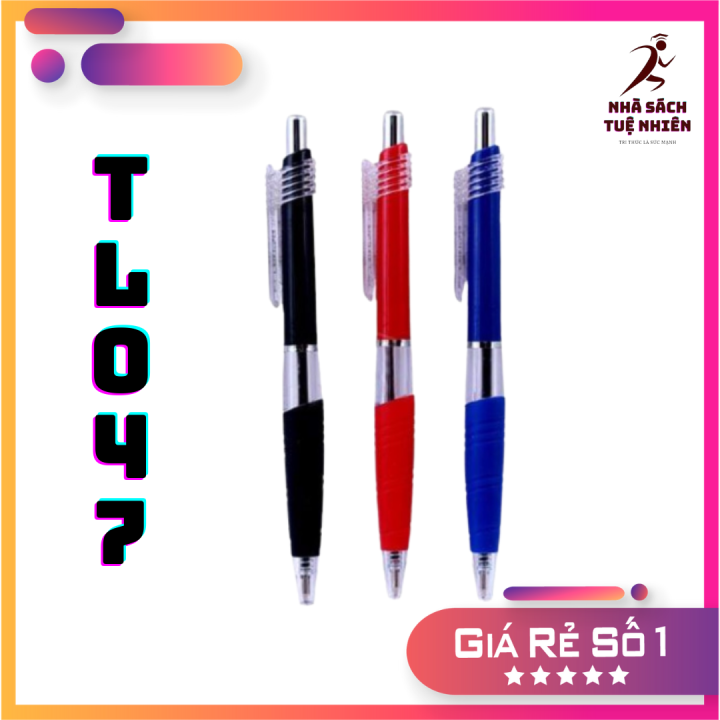 Bút Bi Thiên Long TL 047 Viết bi TL Đủ 3 Màu XANH - ĐỎ - ĐEN CAM KẾT ...
