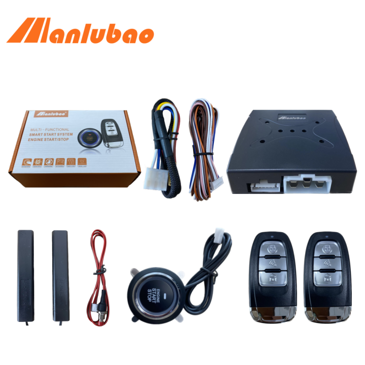 Manlubao A6-A Passive Keyless Entry Push Button Start System Car Engine ...