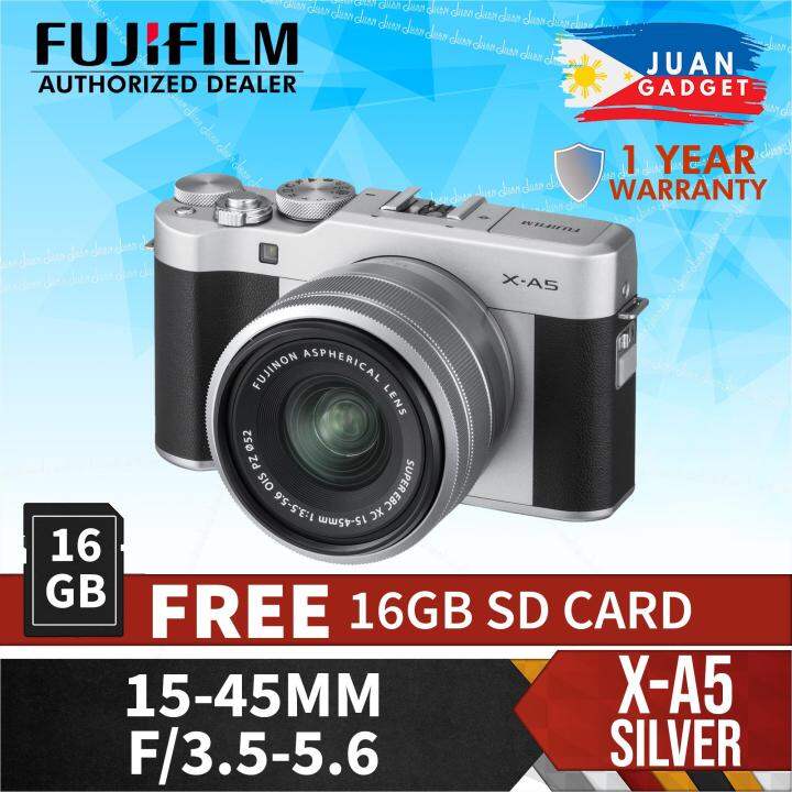 Fujifilm X-A5 Mirrorless Digital Camera with 15-45mm Lens | JG ...
