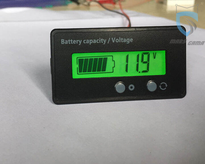 Indikator Kapasitas Baterai Digital Voltmeter BMS AKI 8-70V with Progress Level Bar | Lazada ...