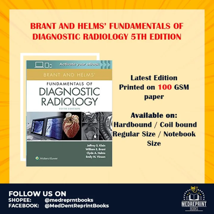 BRANT AND HELMS’ FUNDAMENTALS OF DIAGNOSTIC RADIOLOGY 5TH EDITION ...