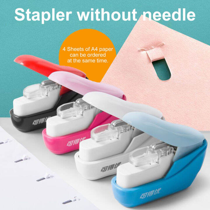 Stapler Tanpa Kuku Ergonomis, Multi Hemat Tenaga Kerja Tanpa Kerusakan ...