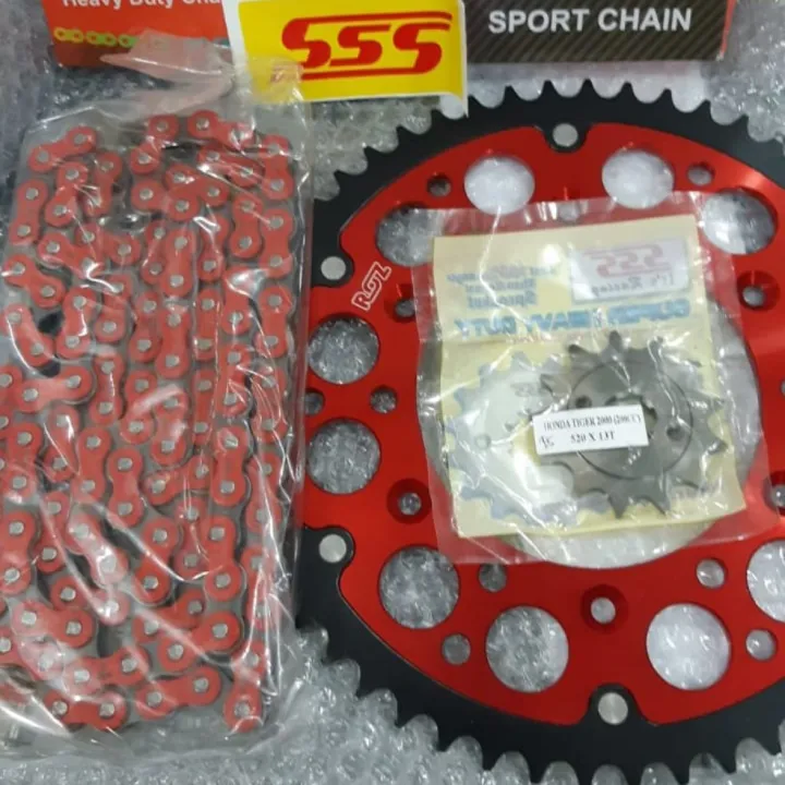 Gear set ROZ 520 CRF 150L CRF 230 CRF 250 Rantai SSS Racing | Lazada Indonesia
