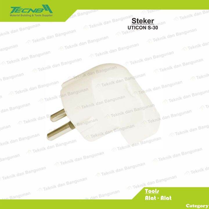Steker Arde Bengkok Model L Uticon S-30 | Lazada Indonesia