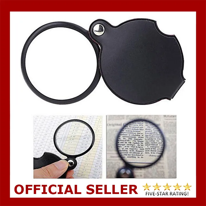 Foldable Magnifying Glass Mini Pocket Magnifier for Reading | Lazada PH