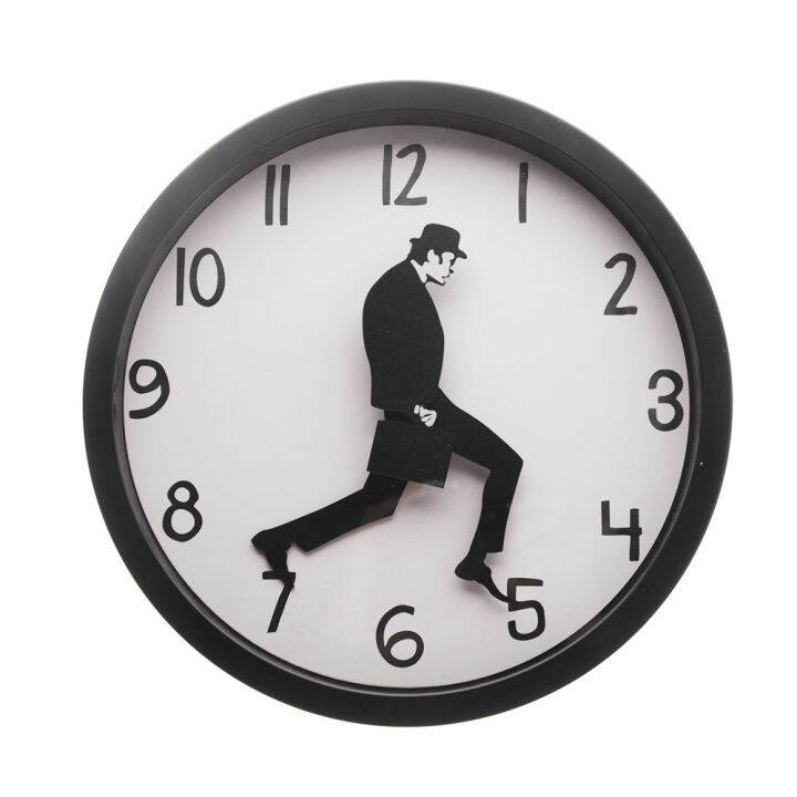 MINISTRY OF SILLY WALKSClock Comedy Walking Clock Fun Wall Clock ...