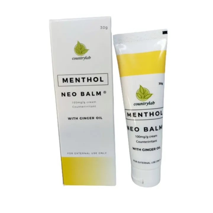 Neo Balm Menthol with Ginger Oil 30g countrylab | Lazada PH