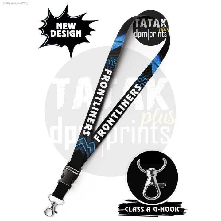 COD Frontliner lanyard Sublimation sling Id lace Cord | Lazada PH
