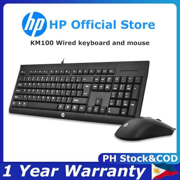 Giggie HP KM100 Philips C264 / C234 / C294 RGB wired keyboard mouse USB ...