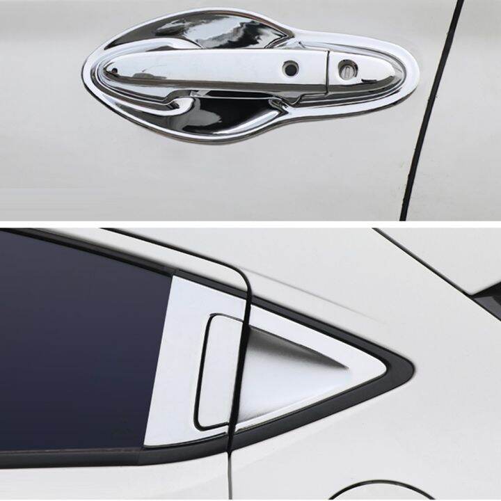 Xuming for HONDA HR-V 2015-2020 Chrome Silver Car Door Handle Bowl ...