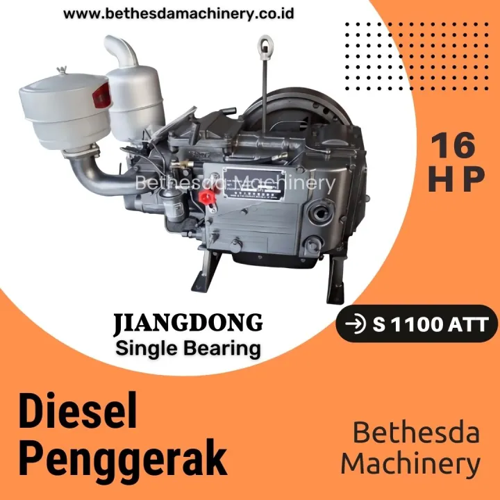 Mesin Penggerak 16 Hp Jiangdong Diesel Hopper Tanpa Tanki | Lazada Indonesia