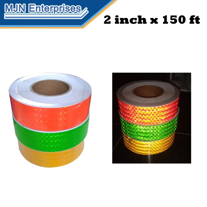 Reflector Stickers 2 in x 150 ft Honeycomb Pattern | Lazada PH