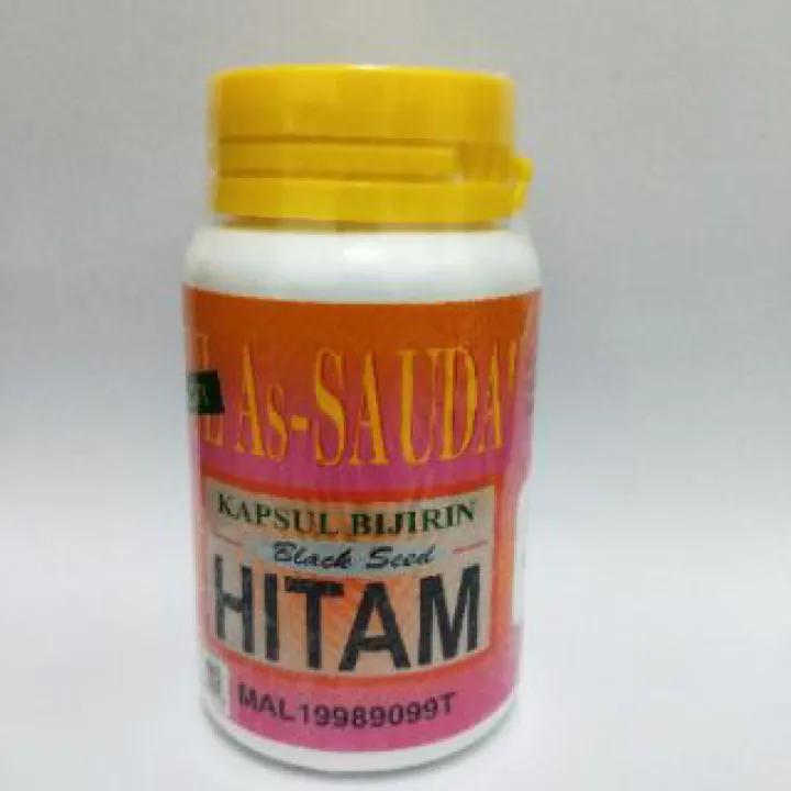 Habbatus Sauda 500MG Kapsul Original HQ Black G + Gift | Lazada