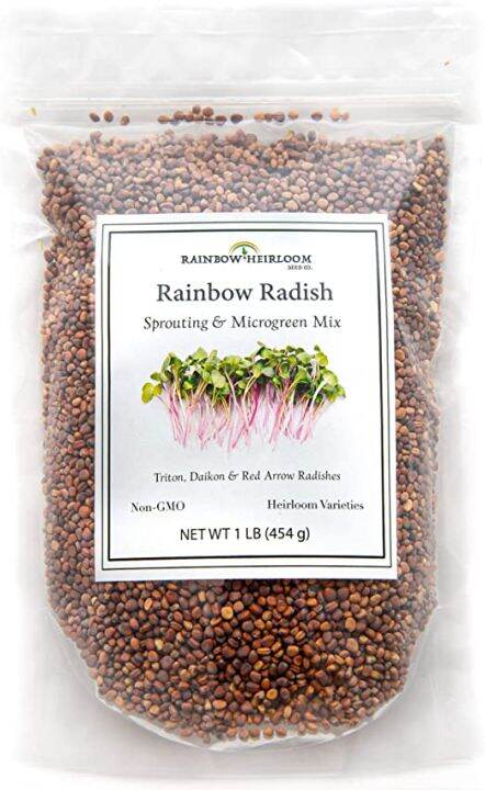 Superfood Microgreen Seeds Mix | Broccoli Seeds | Kale Trio| Rainbow ...