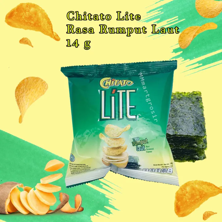 CHITATO LITE / SNACK / RASA RUMPUT LAUT / 14g | Lazada Indonesia