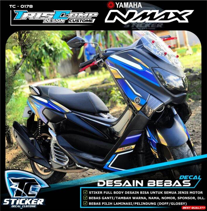 (Bisa Request) Decal Stiker Fullbody Nmax Old / New Desain Custom ...