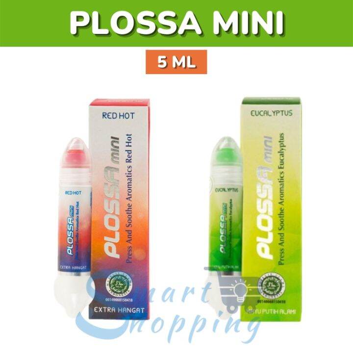 PLOSSA MINI 5 ML / ROLL ON / MINYAK ANGIN | Lazada Indonesia