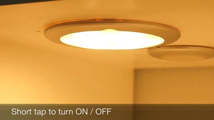 RV Roof Ceiling Cabin Light IP67 Touch Dimming Caravan Marine Interior ...