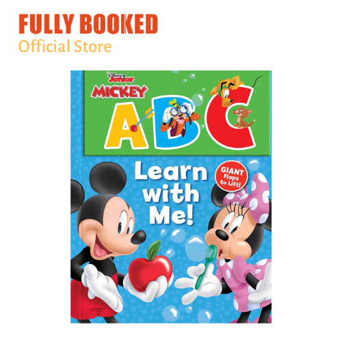 Disney Junior Mickey Mouse Clubhouse: ABC, Learn with Me! (Board Book ...