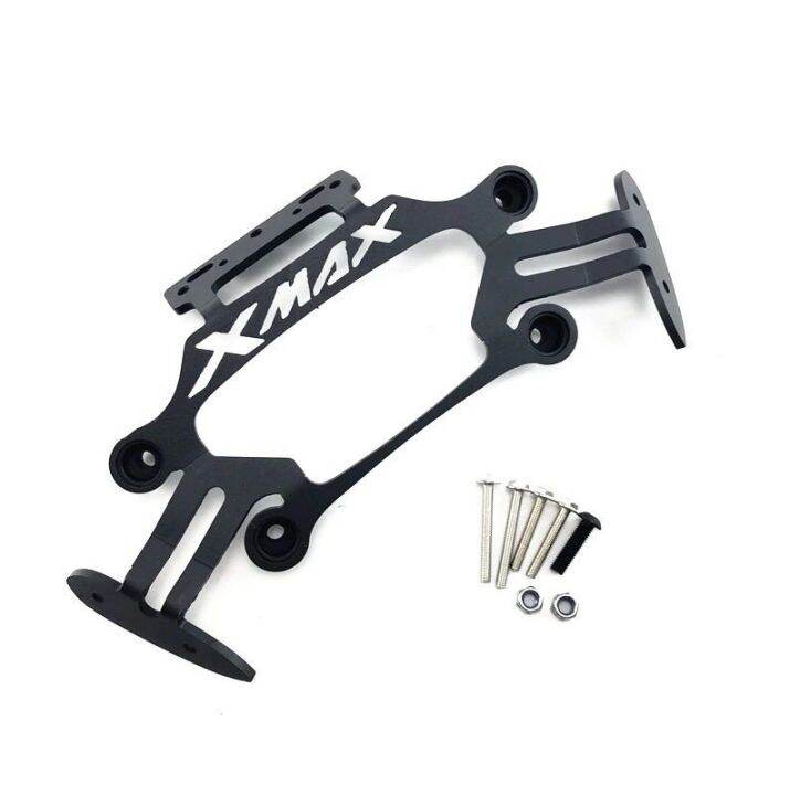 Yamaha XMAX Bracket Windshield Extender + Side Mirror Fixed Stent ...
