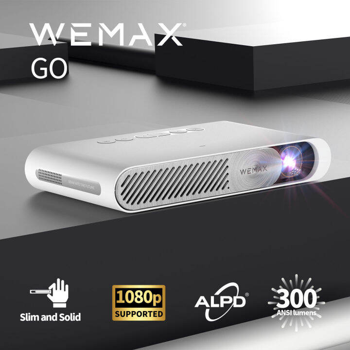 WEMAX GO Mini ALPD Pocket Projector Ultra Portable Smart Projector ...