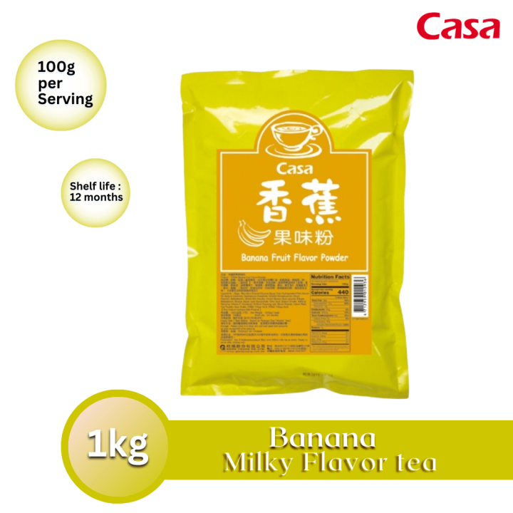 CASA Banana Milky Flavor tea 1kg | Lazada PH