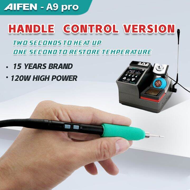 AIFEN-A9PRO Soldering Station Compati JBC Soldering Iron Tips C210/C245 ...