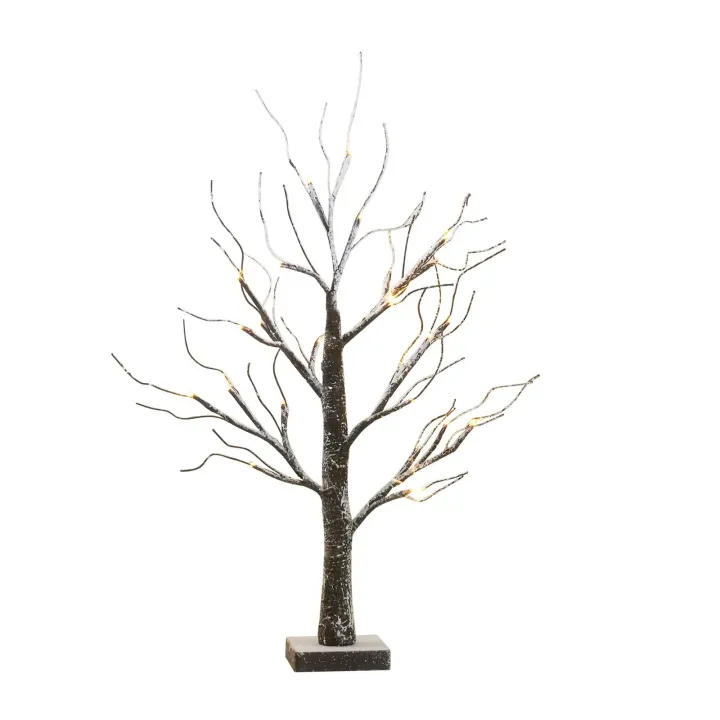 Birch Tree Lighted Fairy Spirit 24 LED Tabletop Light up Tree Lamp ...