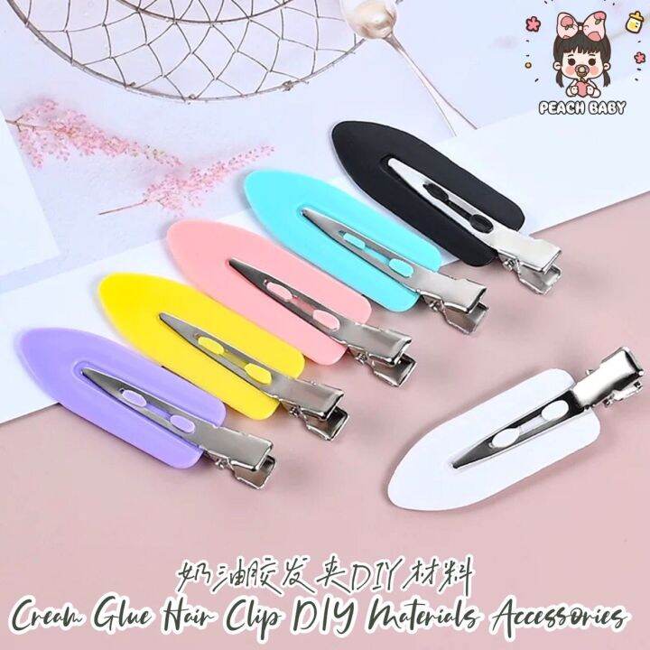 Cream Glue Hair Clip DIY Materials Simulation Gel Cream Gel Accessories ...