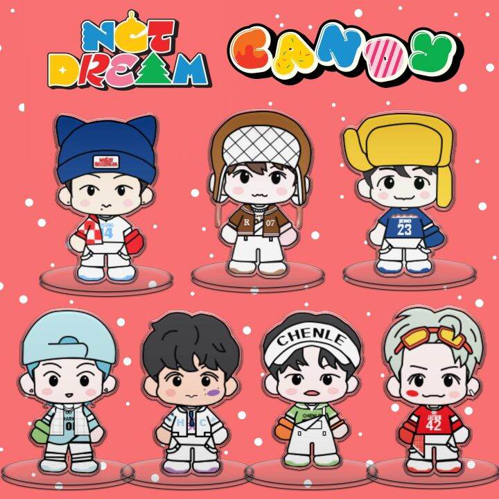 [STANDEE] NCT candy action figure murah akrilik chenle haechan jaemin ...