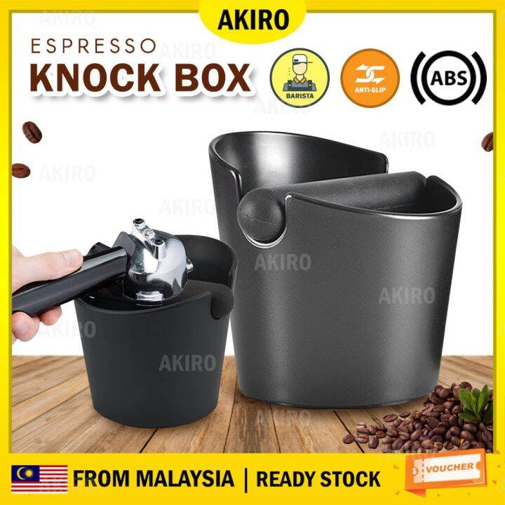 AKIRO HOME Malaysia Grind Coffee Knock Box Coffee Powder Residue Trash ...