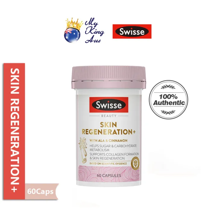 Swisse Skin Regeneration+ 60 Tab Collagen Formation Maintain Skin Firmness (EXP:02 2024) [My ...