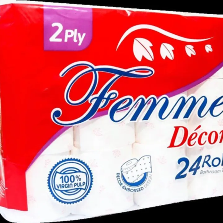 Femme Bathroom Tissue 2 ply | 150pulls 24pcs | Lazada PH