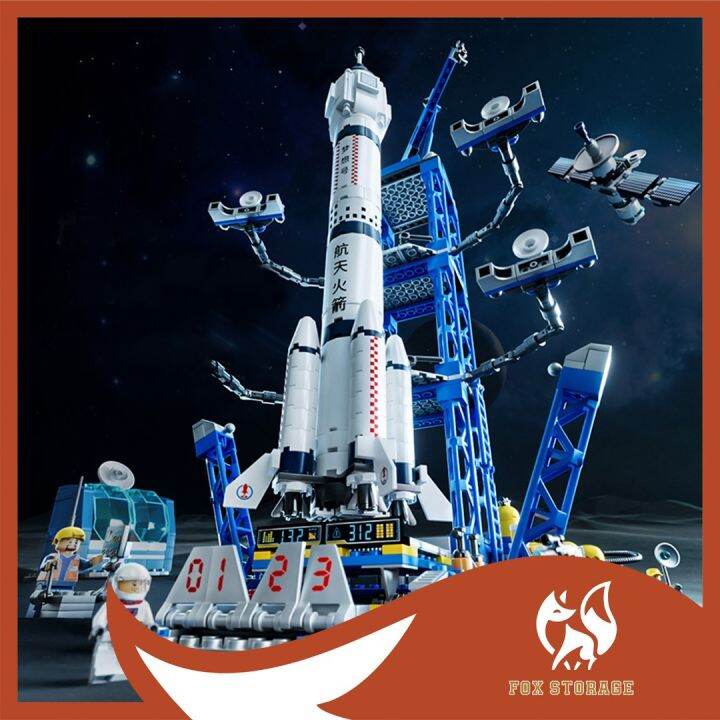 [1000pcs] Bricks Toy Space Shuttle Model Set Block Bricks Aerospace ...