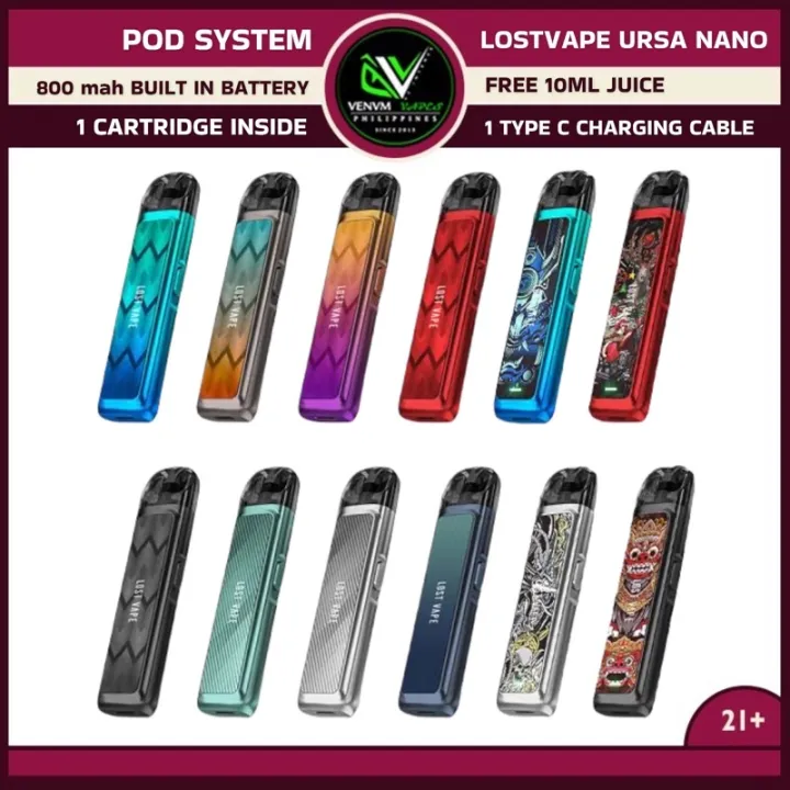 [DEVICE] Pod Ursa Nano LOST VAPE | Lazada PH