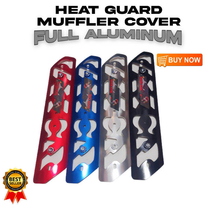 HONDA CLICK 125i | MOTORCYCLE HEAT GUARD / MUFFLER COVER FULL ALUMINUM ...