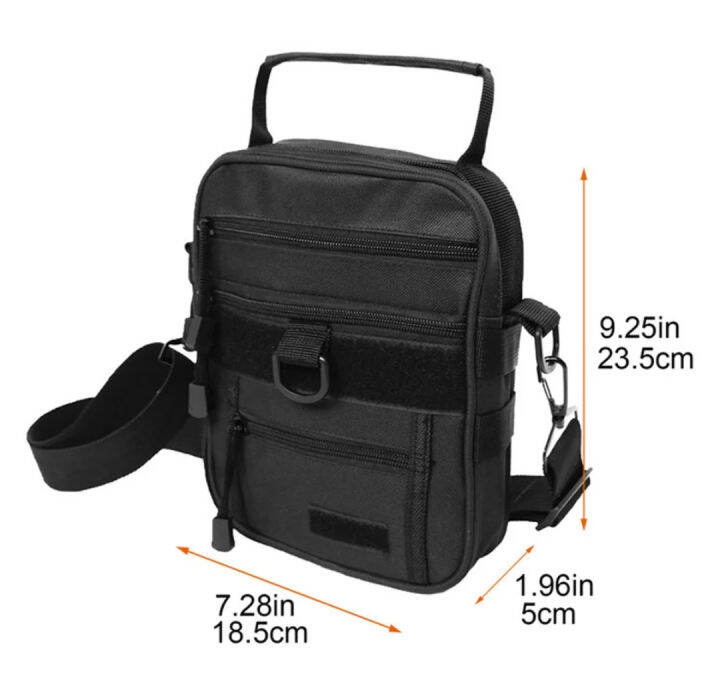 Tactical Sling Beg Camouflage Men's Shoulder Bag Waterproof Messenger ...