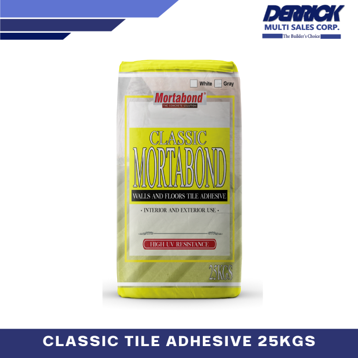 Mortabond Classic Tile Adhesive all types of tiles, interior and ...
