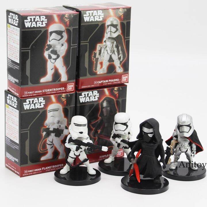 โมเดลของเล่นสะสม Star-Wars 4ชิ้น/เซ็ต FLAMETROOPER Mini PVC | Lazada.co.th