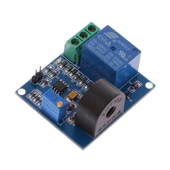 5a Overcurrent Protection Relay Module Ac Current Detection Board Sensor 12v 5v Relay Th