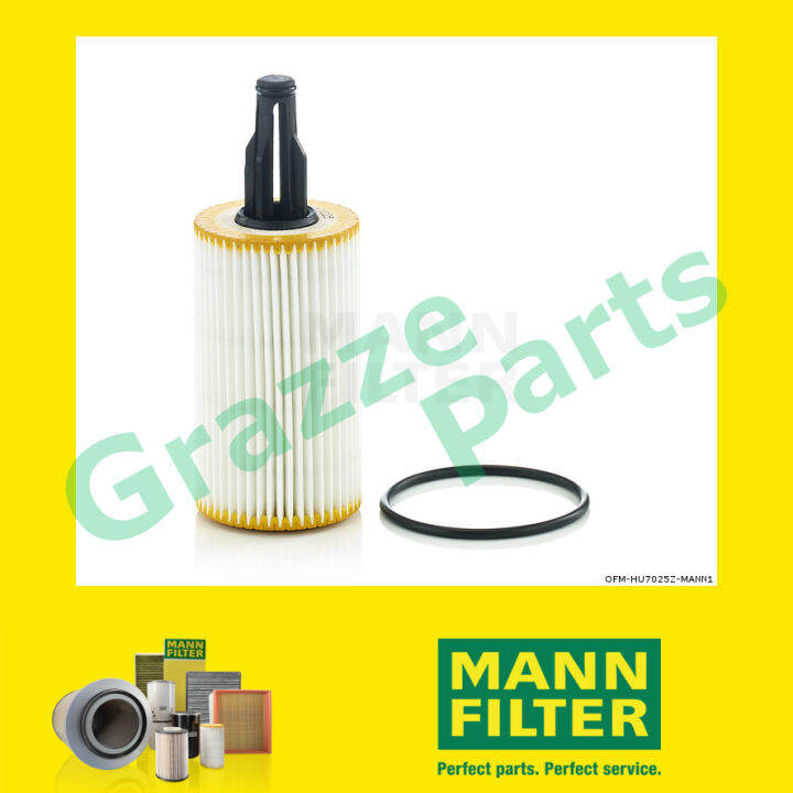 100% Original Mann Oil Filter HU7025Z HU 7025 Z OX814 for Mercedes Benz ...