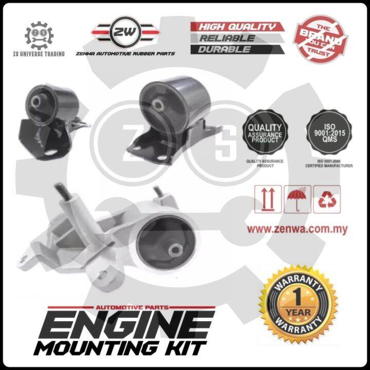 ZW Perodua Kelisa / Kenari Auto Engine Mounting Kit Set | Lazada